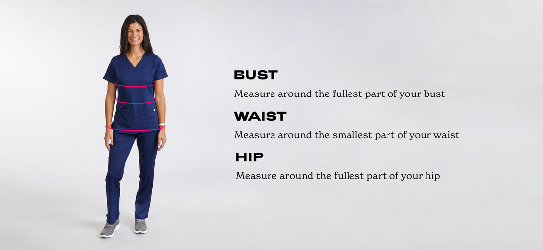 Men's Moxie Sizing Chart – Moxie Scrubs